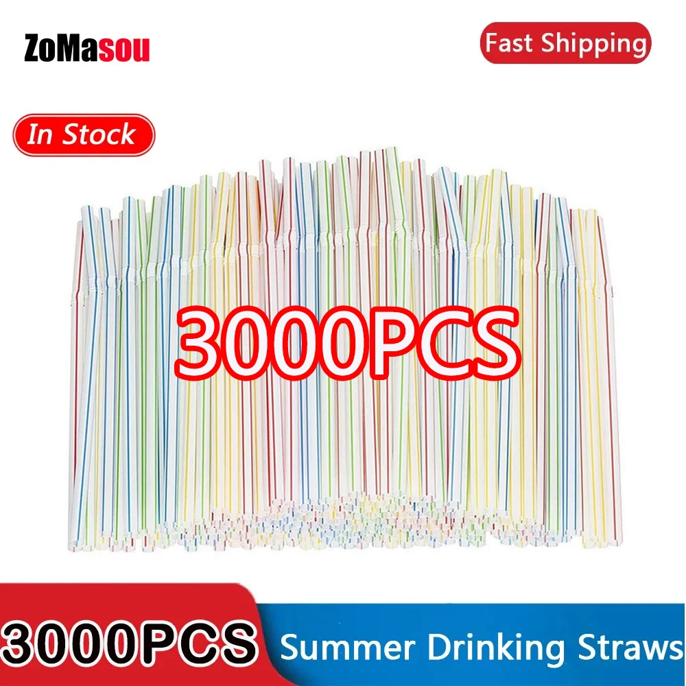 Preto-Colorido-Beber-Kunstof-Palha-Leite-Ch-Bar-Party-Casamento-Cozinha ...