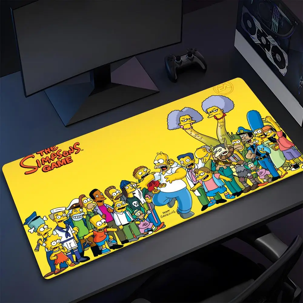 The-Simpsons-Mouse-Pad-Gamer-Pc-Gaming-Accessories-Rubber-Mat-XXL ...