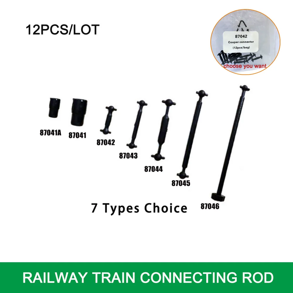Ho Scale 1:87 Coupler Connector Train Accessories Motor Drive Rod Train ...