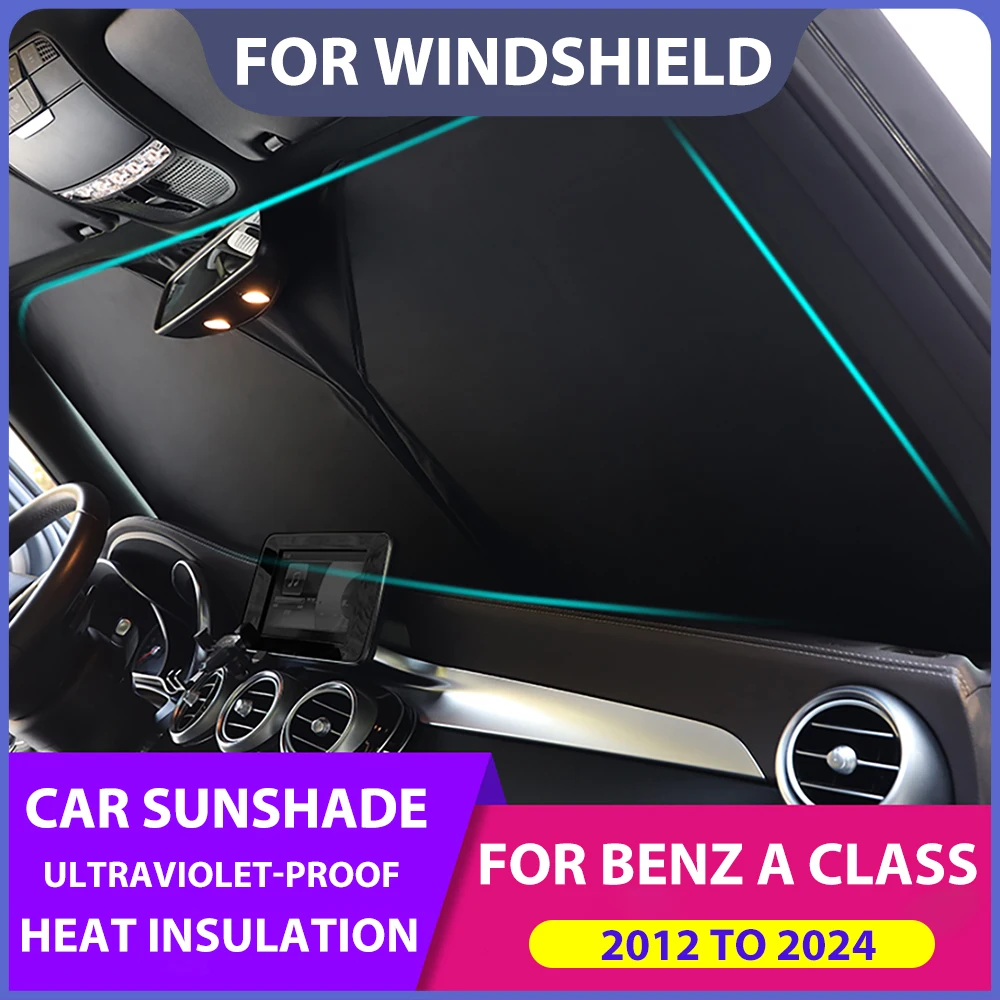 Foldable-Car-Windshield-Sunshades-For-Mercedes-Benz-A-Class-W176-2012 ...