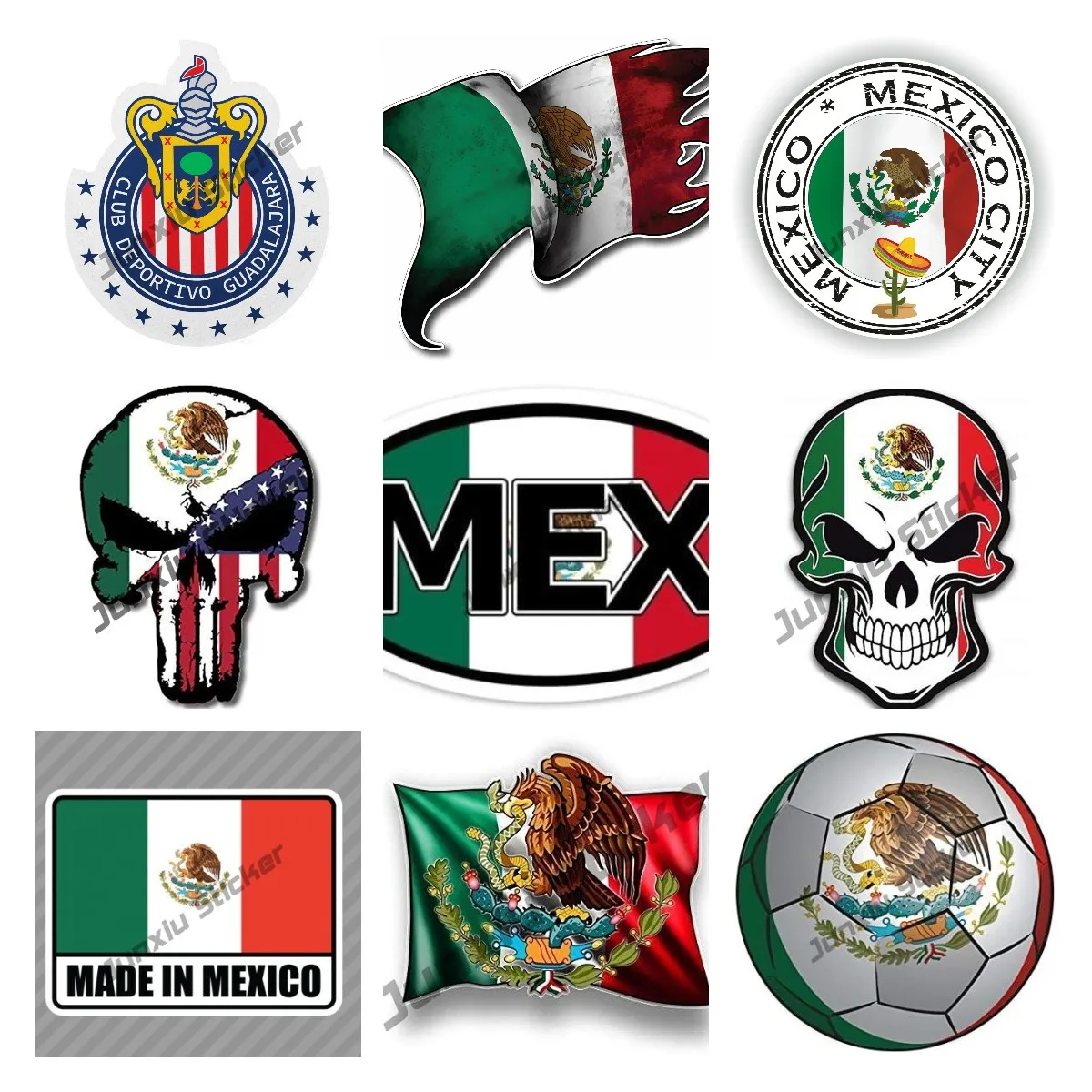 Mexican Flag Graffiti