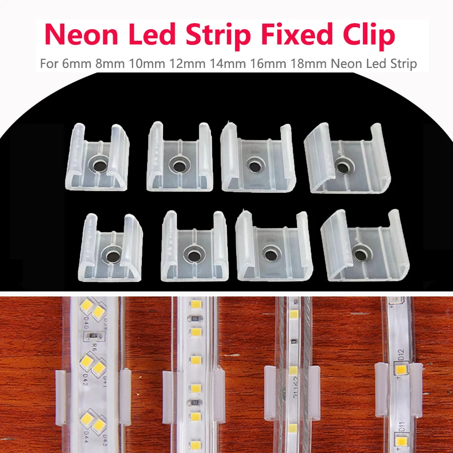 COB-LED-Strip-Fix-Clips-Holder-LED-Connector-Accessories-For-Fixing-12V ...