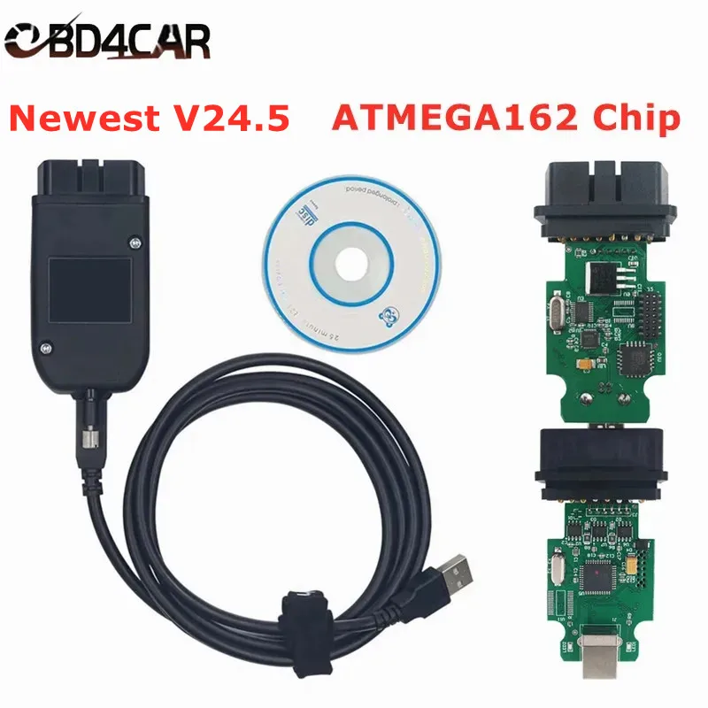 For-VAGCOM-VCDS-V24-5-For-VAG-HEX-V2-ATMEGA162-Car-Diagnostic-Tool-OBD2 ...