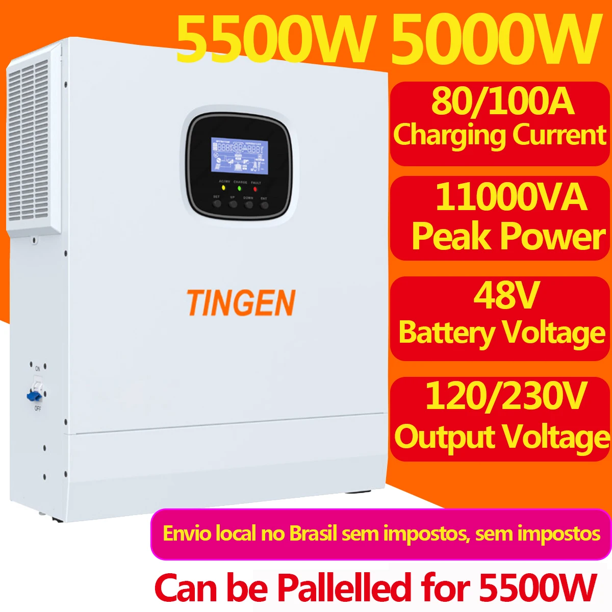 5000W-5500W-Solar-Panle-DC-48V-Hybrid-Inverter-With-MPPT-Solar-Charger-Controller-Function ...