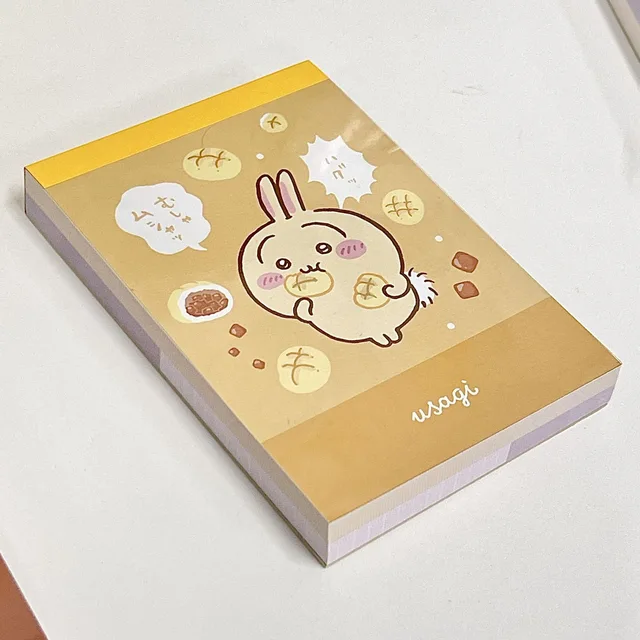 Chikawa Hachiware Usagi Colored Page Notepad - Chiikawa Plush