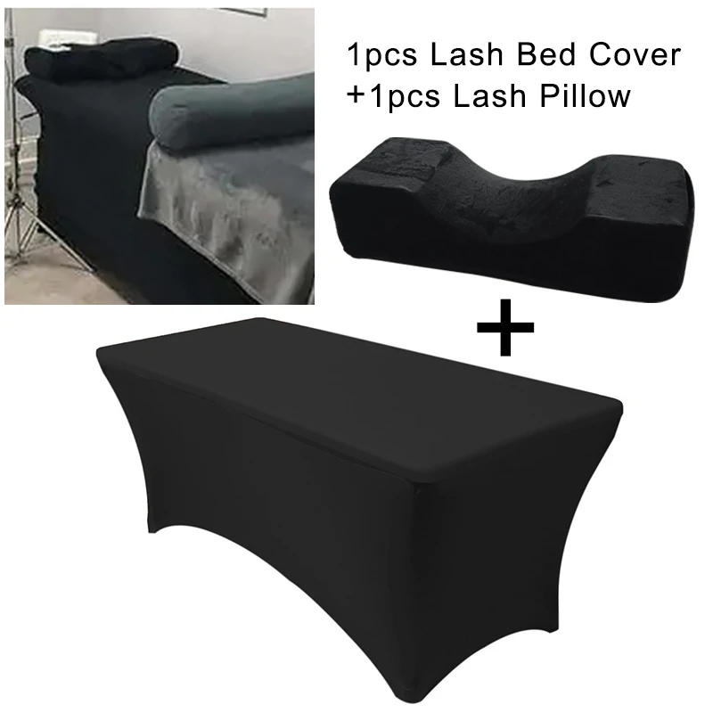 Lash-Pillow-Neck-Support-Eyelash-Pillow-Eyelashes-Bed-Cover-Set ...