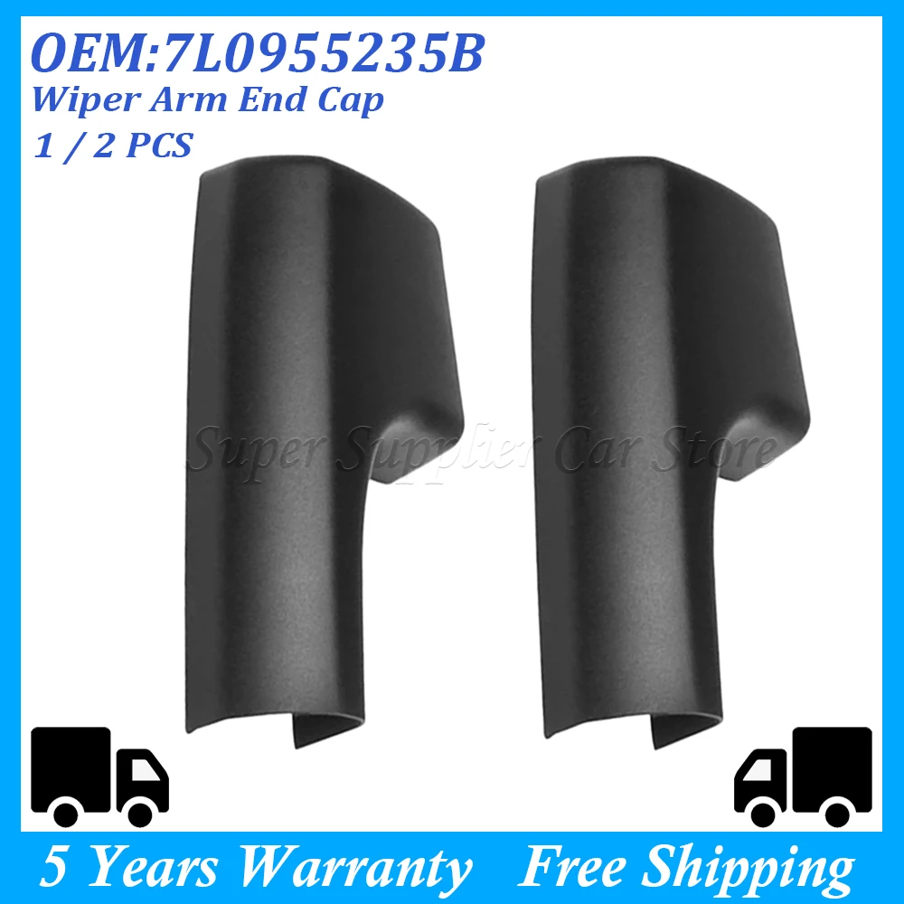 Front-Wiper-Arm-End-Cap-ABS-Plastic-Nut-Cover-1-2PC-7L0955235B-For ...