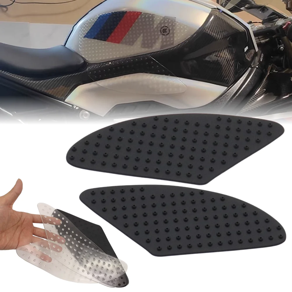 Universal Motorcycle Tank Pad Gas Tank Traction Pads Fuel Tank Grips ...