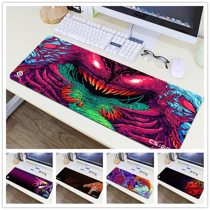 Monster-Pattern-Mouse-Pad-Non-Slip-Gamer-Mousepad-E-sports-Large-Mouse ...