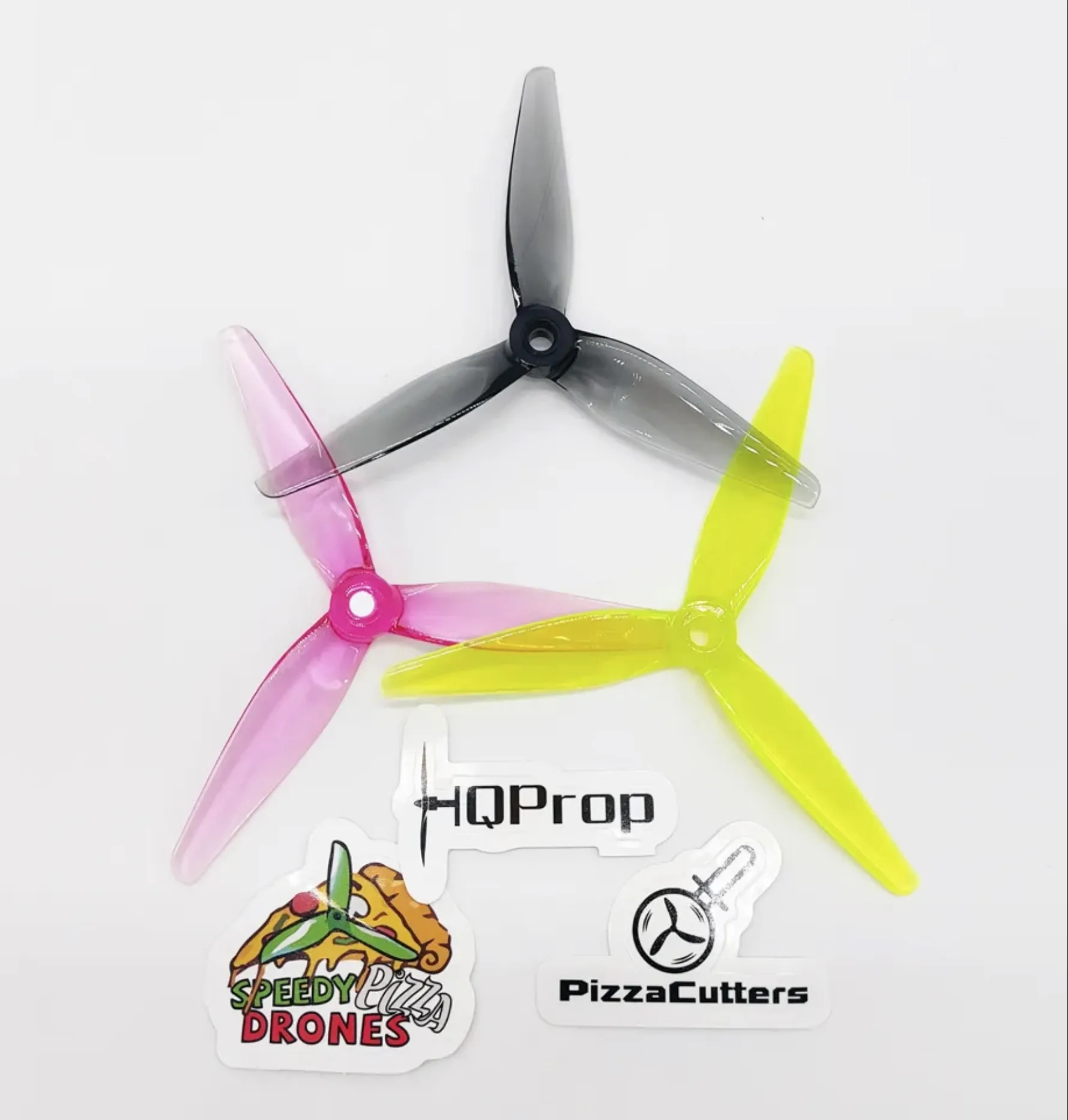 8pairs-HQProp-PizzaCutters-5037-Propeller-5x3-7x3-5inch-Props-Freestyle ...