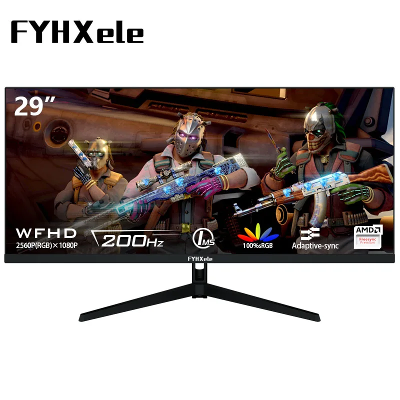 FYHXele-IPS-LED-Gaming-Computer-Screen-com-G-Sync-29-Polegada-Monitor ...