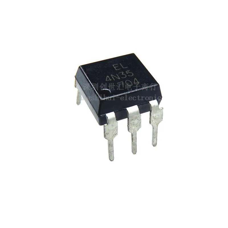 New Original El4n35 4n35 Optocoupler In-line Dip-6 Optocoupler Isolator ...