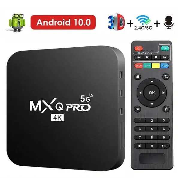 Smart-TV-Set-Top-Box-com-Dual-WiFi-Media-Player-Casa-Android-10-0-OS ...
