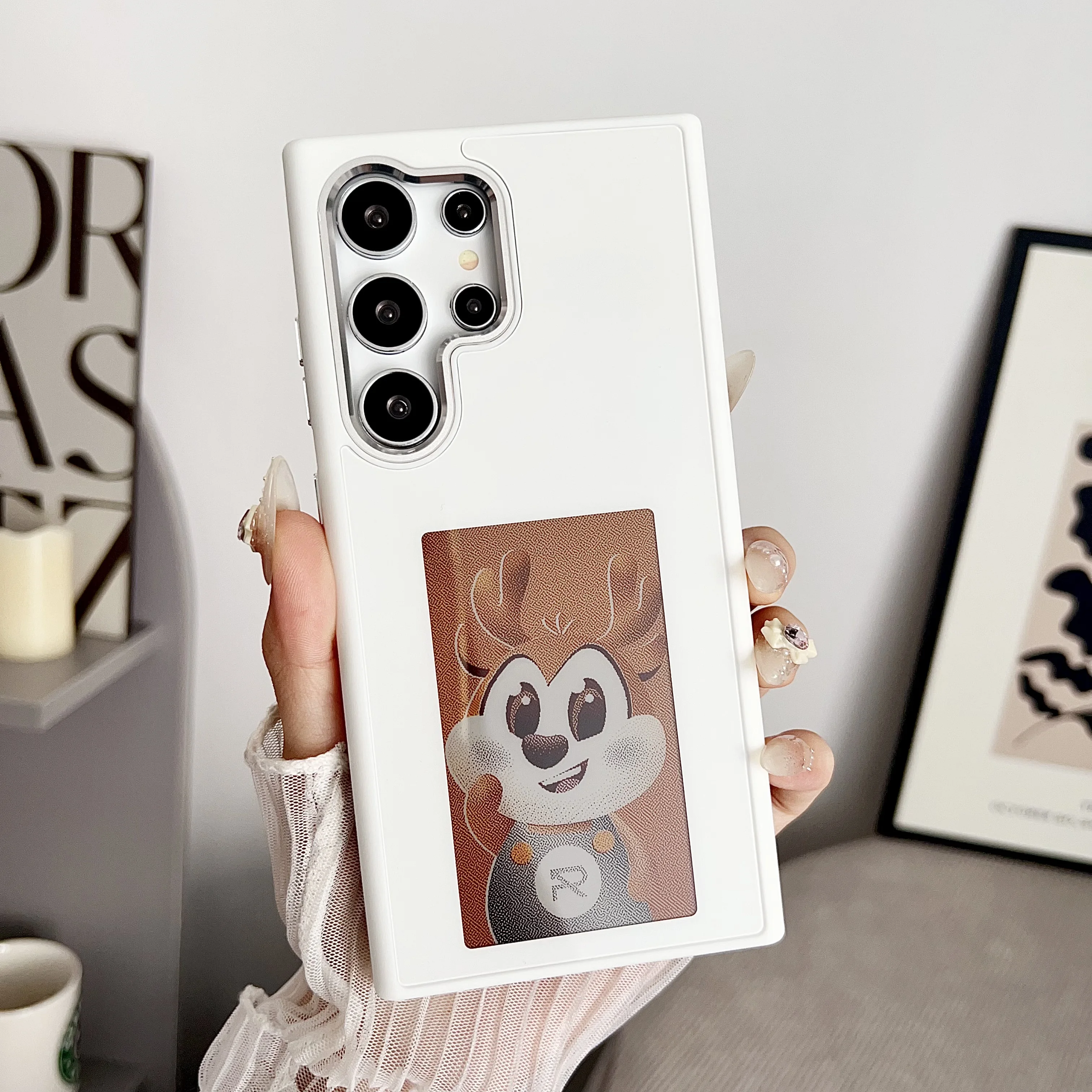 DIY-Smart-Eink-Phone-Case-For-Samsung-Galaxy-S23-S24-Ultra-Four-Colors ...