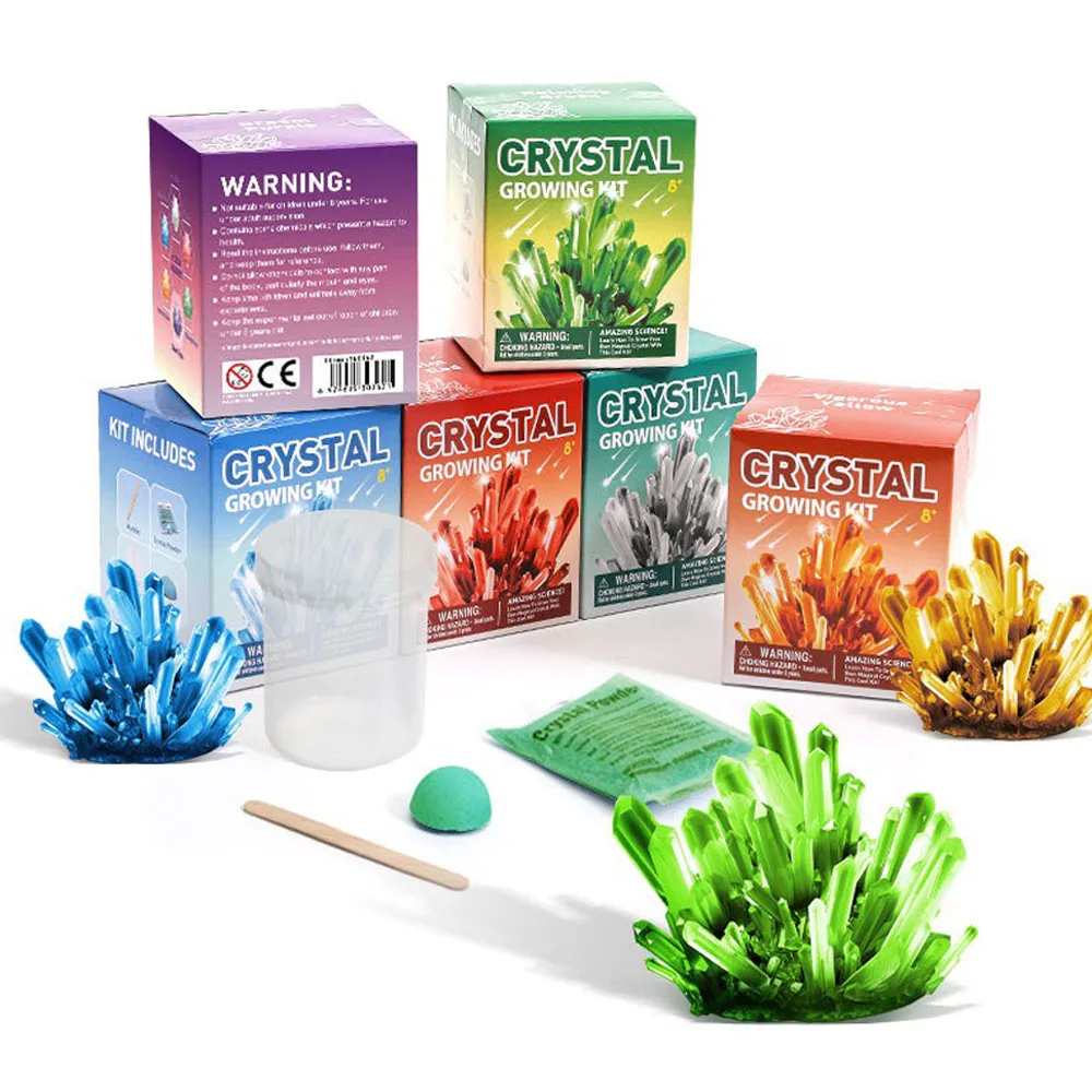 Kids-Crystal-Growing-Kit-DIY-Funscience-experiment-colorful-Wishing ...