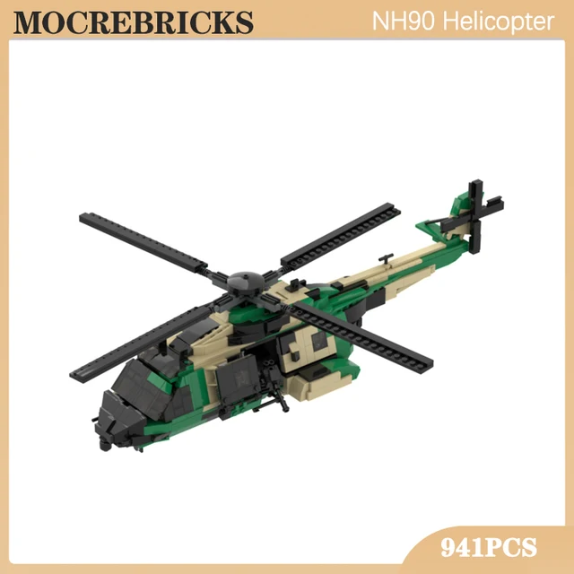WW II Arms Military Series Brick NH90 Anti Submarine Helicopter MOC ...