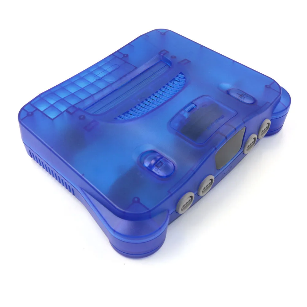 Consola-Digital-N64-Compatible-con-HDMI-azul-claro-Retrofit-para ...