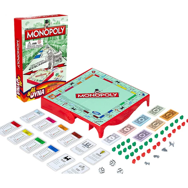 Original Monopoly Board Games Electronic Banking Wealth Investment ...