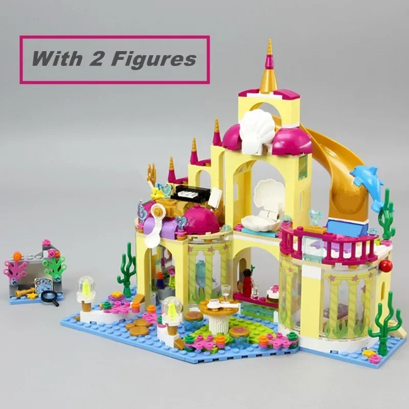 Disney-Mermaid-Ariel-s-Undersea-Palace-Princess-Castle-Model-Building ...