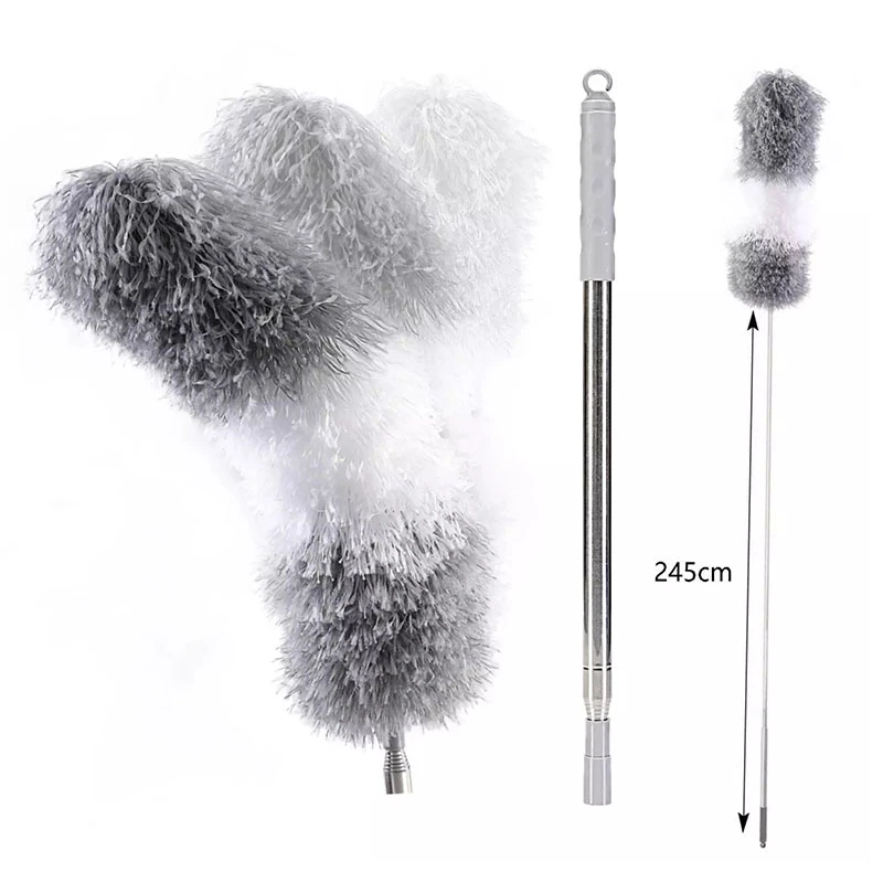 Eyliden Microfiber Telescoping Duster, 96" Extendable, Scratch ...