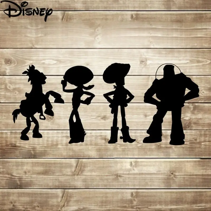 Woody And Buzz Shadow Art