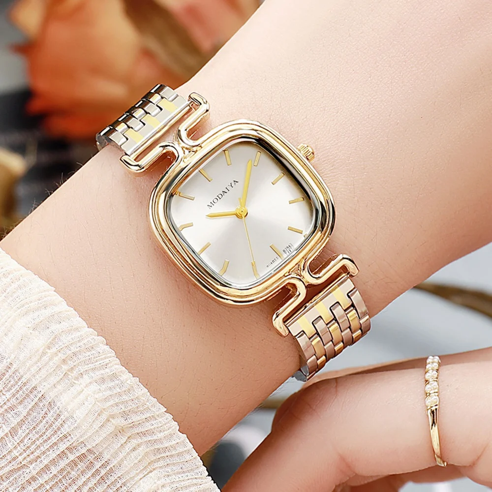 New-Fashion-Simple-Women-Watches-Square-Quartz-Watch-Women-Bracelet ...