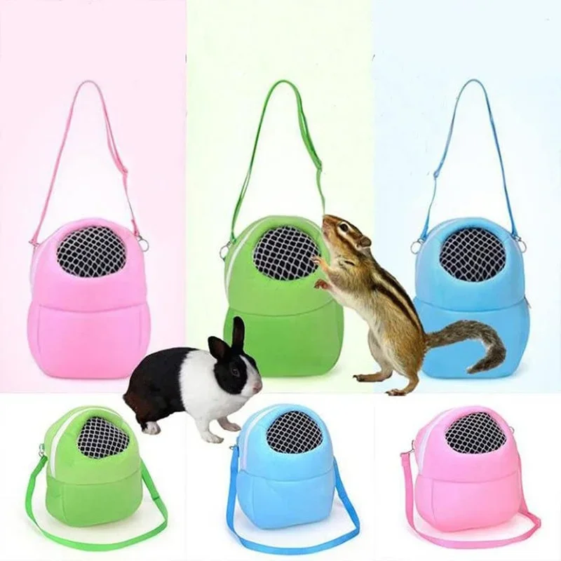 Small-Pet-Carrier-Rabbit-Cage-Hamster-Chinchilla-Travel-Warm-Bags ...