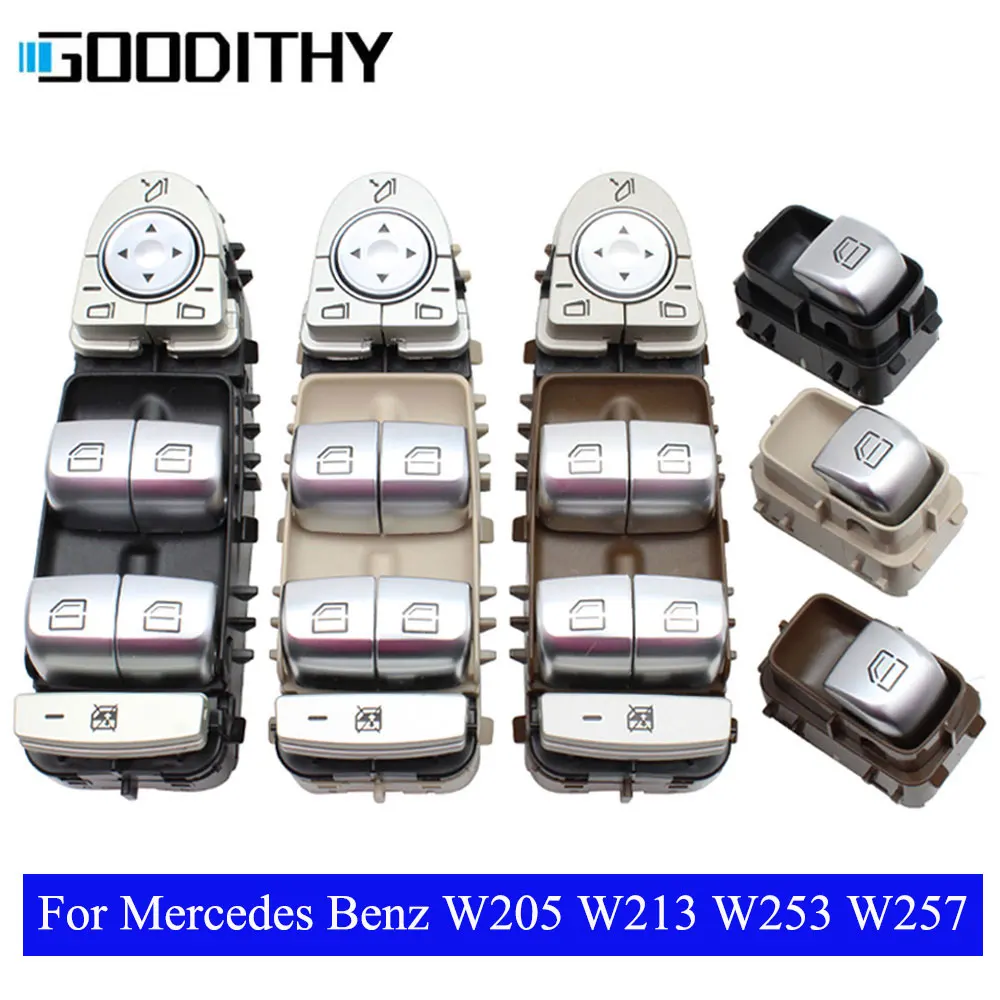 Power-Master-Window-Control-Switch-Button-For-Mercedes-BENZ-C-E-GLC-CLS ...