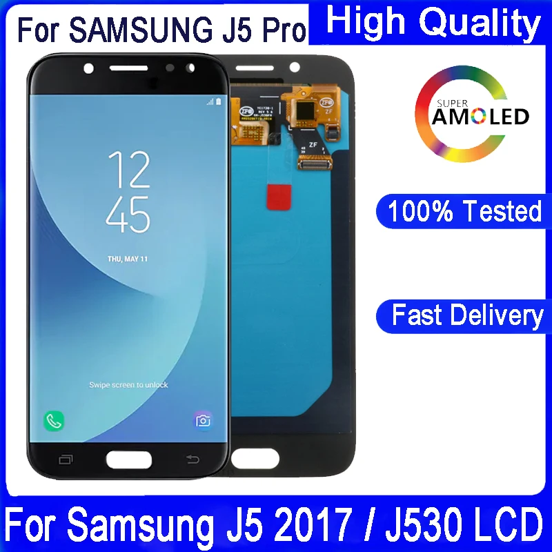 OLED-LCD-Touch-Screen-Digitizer-Assembly-Display-de-substitui-o-Fit ...