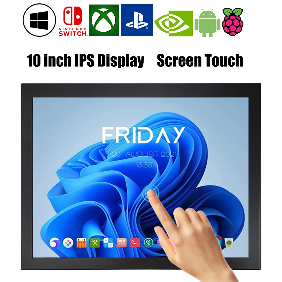 10-Inch-IPS-Touch-Screen-HDMI-compatible-LCD-for-Raspberry-Pi-Orange-Pi ...
