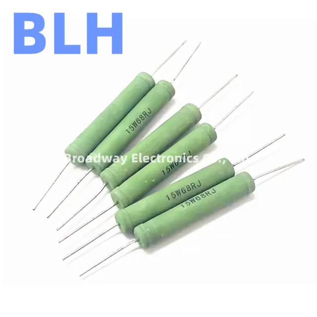 Clarostat Power Wirewound Resistor Fixed Resistors JINMY 10W 10 Ohm 5% ...
