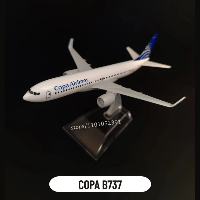 1:400 Scale Metal Airplane Panama Copa B737 Latin Airlines Boeing ...