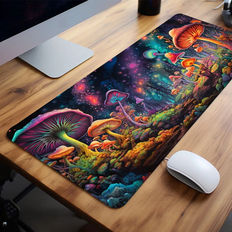 1pc Mushroom Large Gaming Mouse Pad E-Sports Office Keyboard Pad ...
