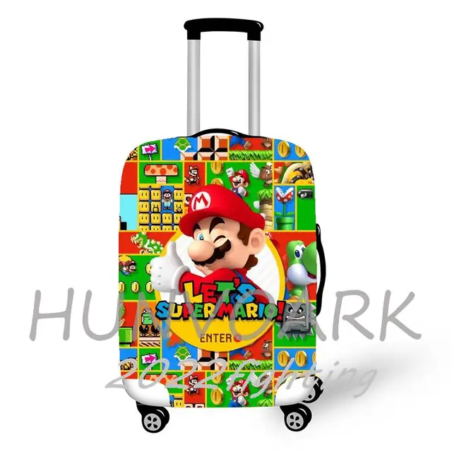 SUPER MARIO Luggage Cover Protective Suitcase Cover Peach Princess ...