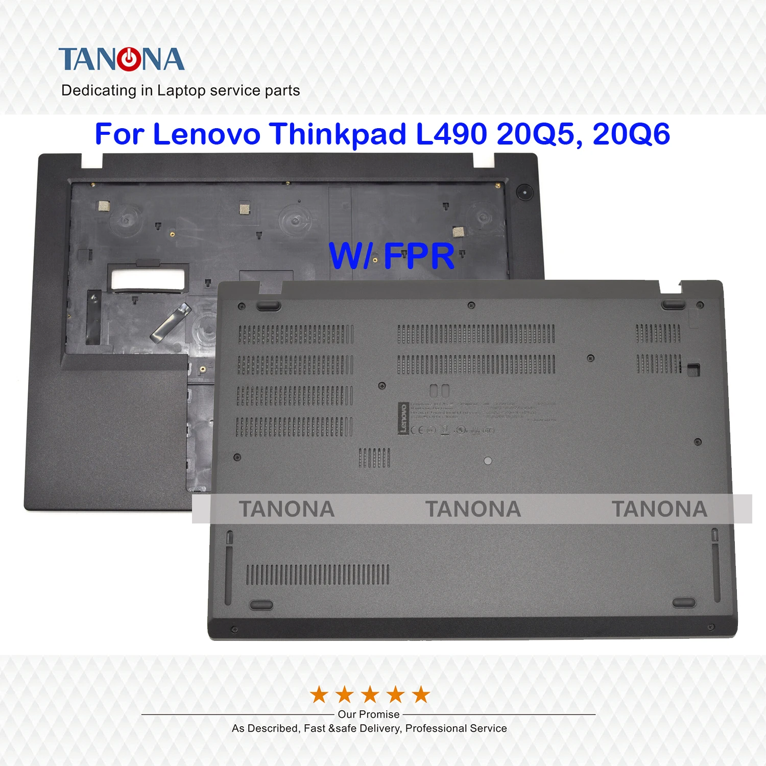 Orig-New-02DM328-5CB0W74087-02DM330-Blk-For-Lenovo-Thinkpad-L490-Upper ...