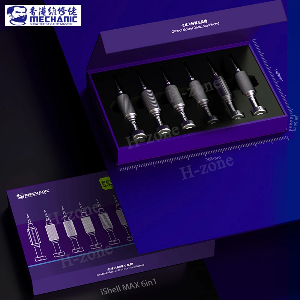 Mechanic Mortar Mini Screwdriver Set Ishell Max Precision Multitools ...