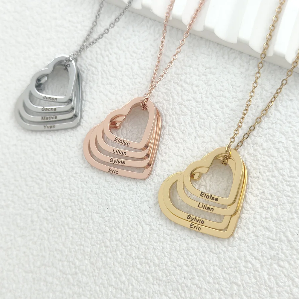 Collier-avec-nom-personnalis-pour-femmes-en-acier-inoxydable-dor ...