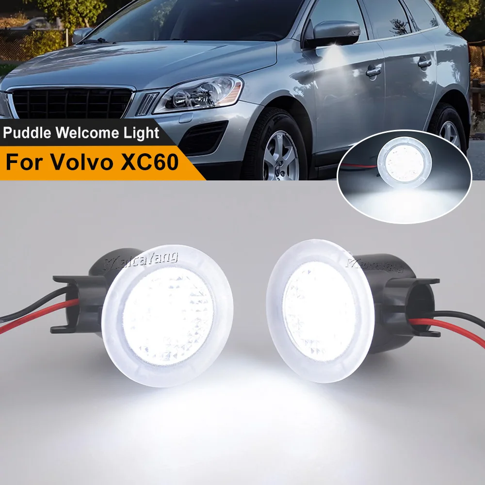 2x 31217287 LED Side Mirror Puddle Lights For 2008-2017 Volvo XC60 ...