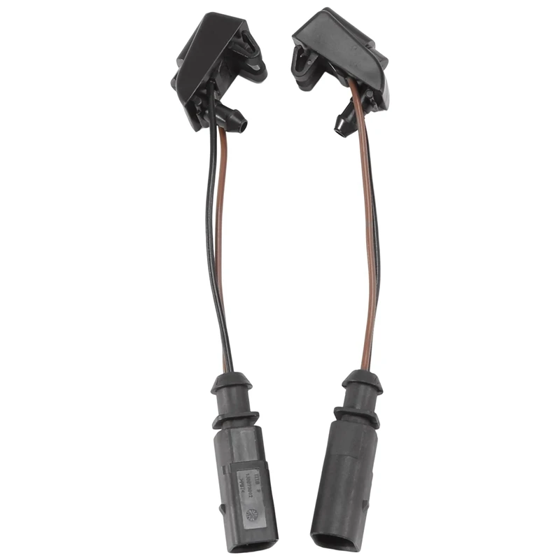 2PCS Windshield Windscreen Washer Nozzle Spray Jet 1Z0955986 For SKODA ...