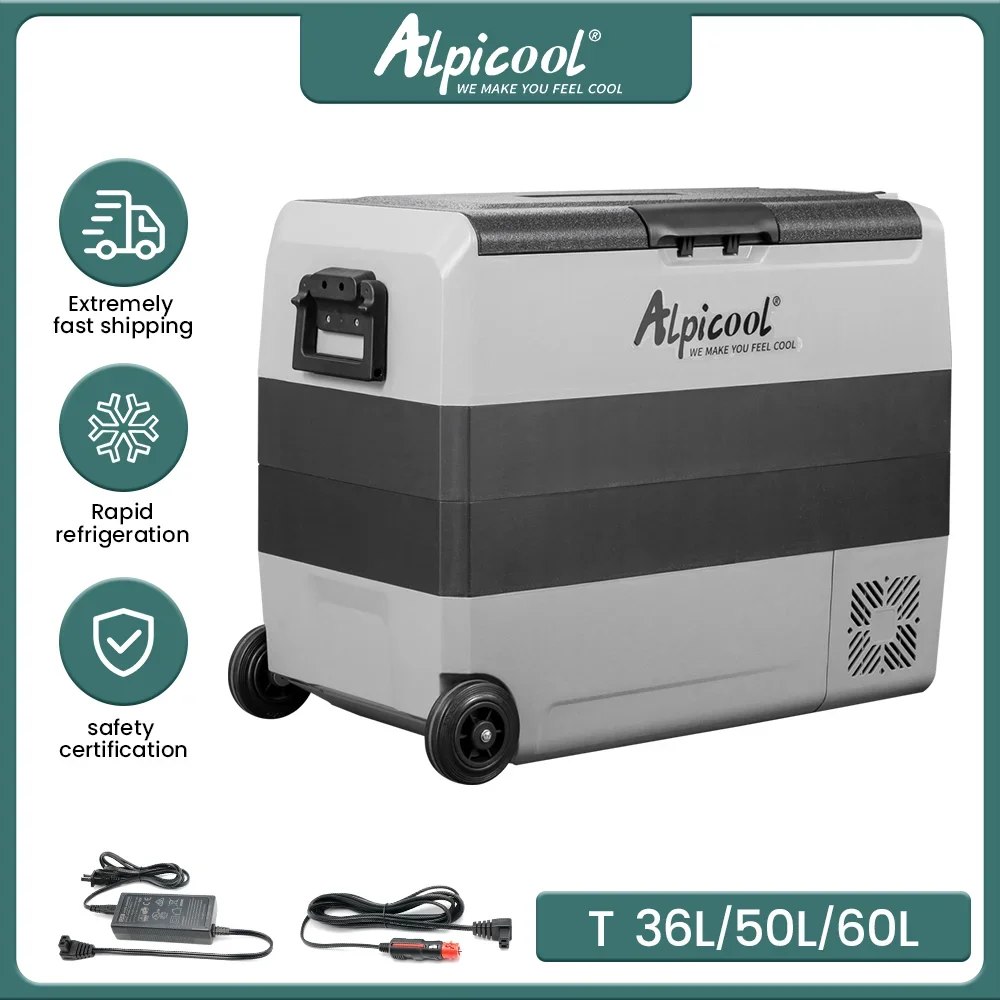 Alpicool-T-36L-50L-60L-Car-Refrigerator-Portable-Ice-Box-APP-Control ...