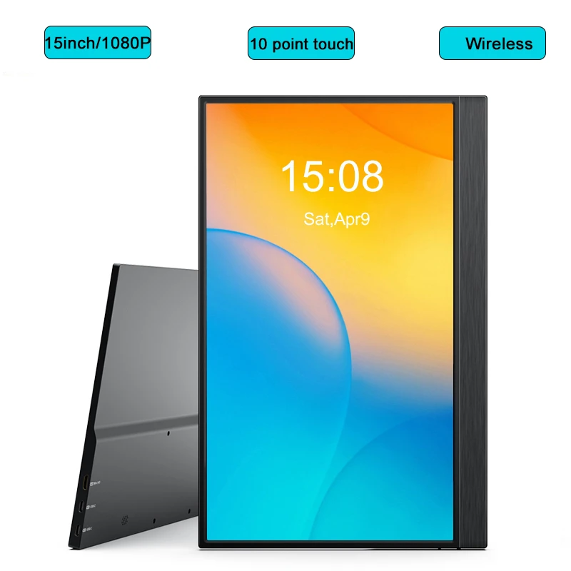 Wireless Portable Monitor 15 6 | 15 Inch Hdmi Portable Monitor - 15 ...
