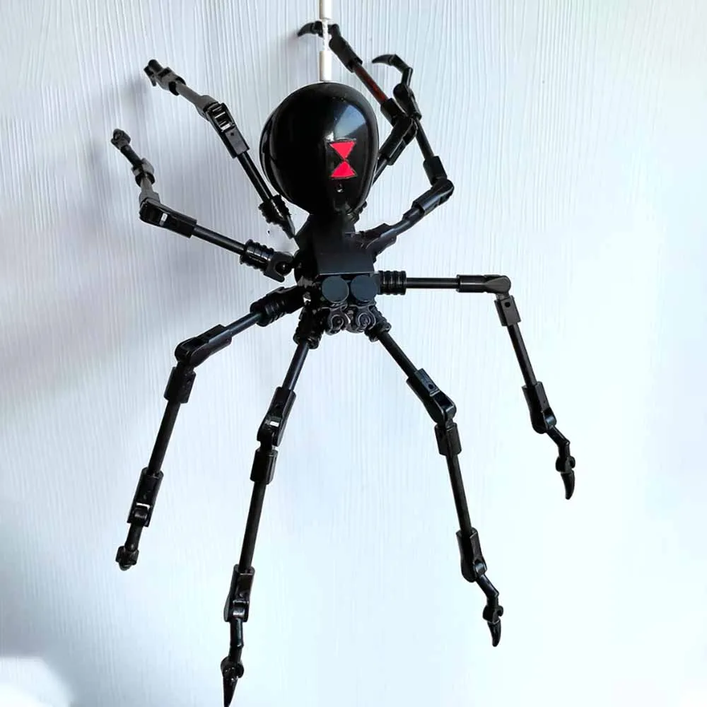 Poisonous-Spider-Black-Widow-Building-Blocks-Bricks-Model-Kit-Kids-Toys ...
