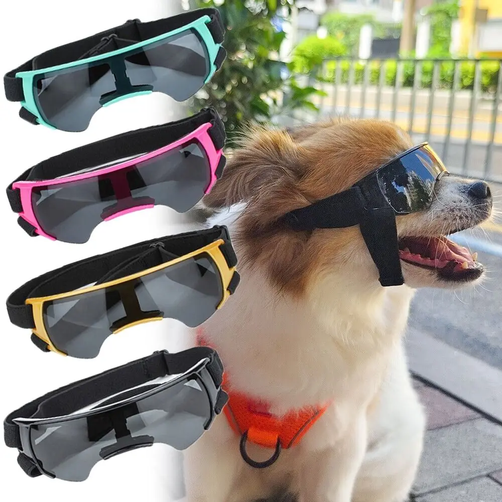 Dog-Goggles-Dog-Sunglasses-Adjustable-Strap-for-Small-Breed-UV ...