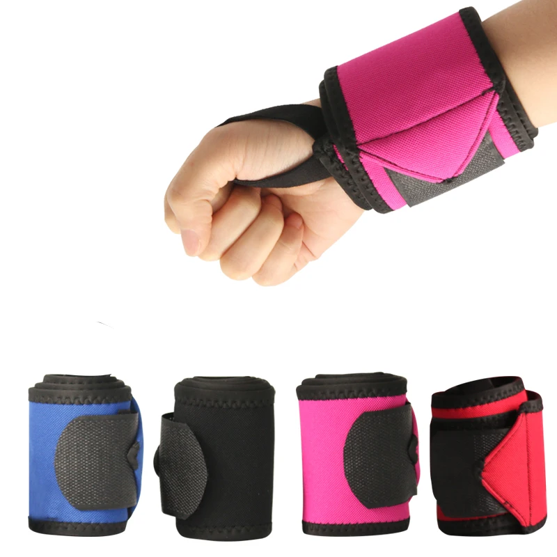 Power-Weight-Lifting-Gym-Straps-Training-Wristband-Wrist-Support-Brace ...