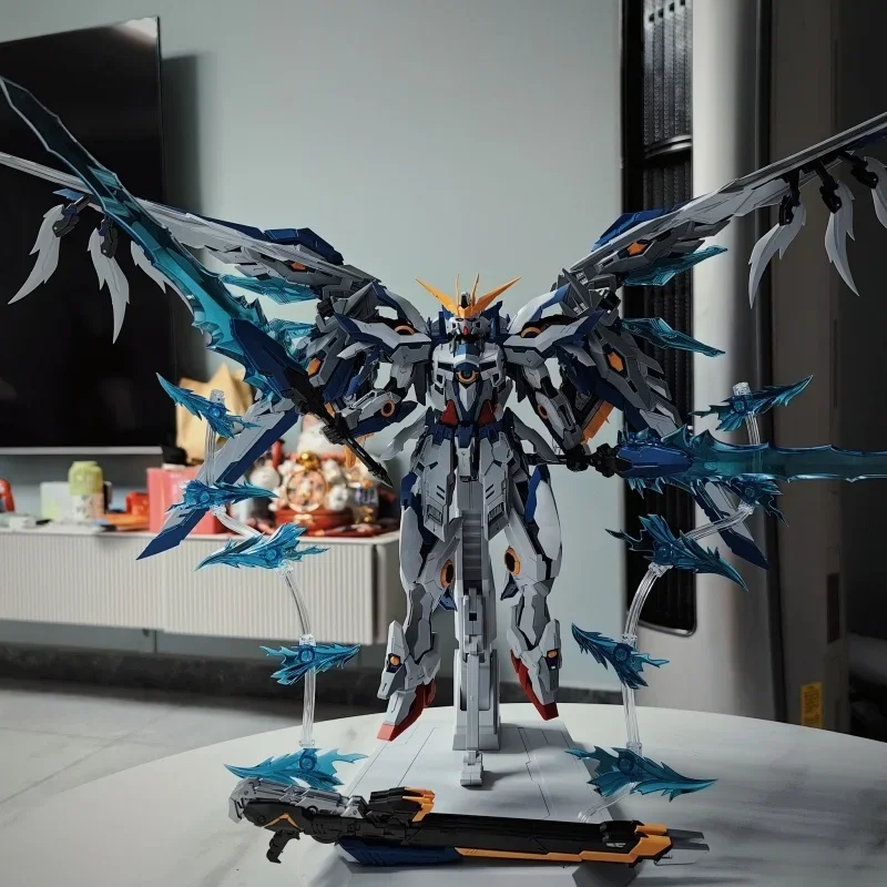 Zza-Model-Anime-1-100-Domestic-Mecha-Blue-Flame-Robot-Alloy-Skeleton ...