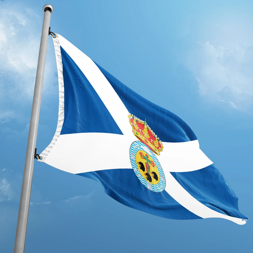 Flag of Santa Cruz de Tenerife 3 x 5 FT 90 x 150 cm Spain Provincial ...