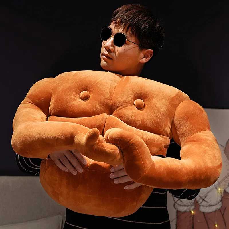 Muscle-Male-Plush-Pillow-Stuffed-Boyfriend-Arm-Shape-Pillow-Cushion ...