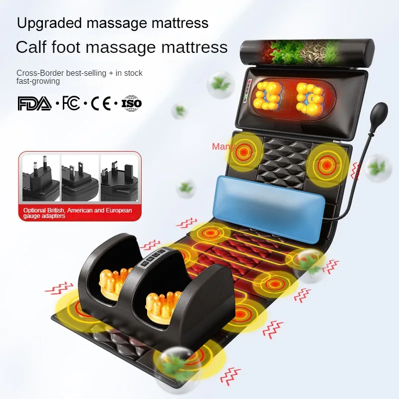 Multifunctional-Massage-Mattress-Full-Body-Electric-Shoulder-Neck-Waist ...