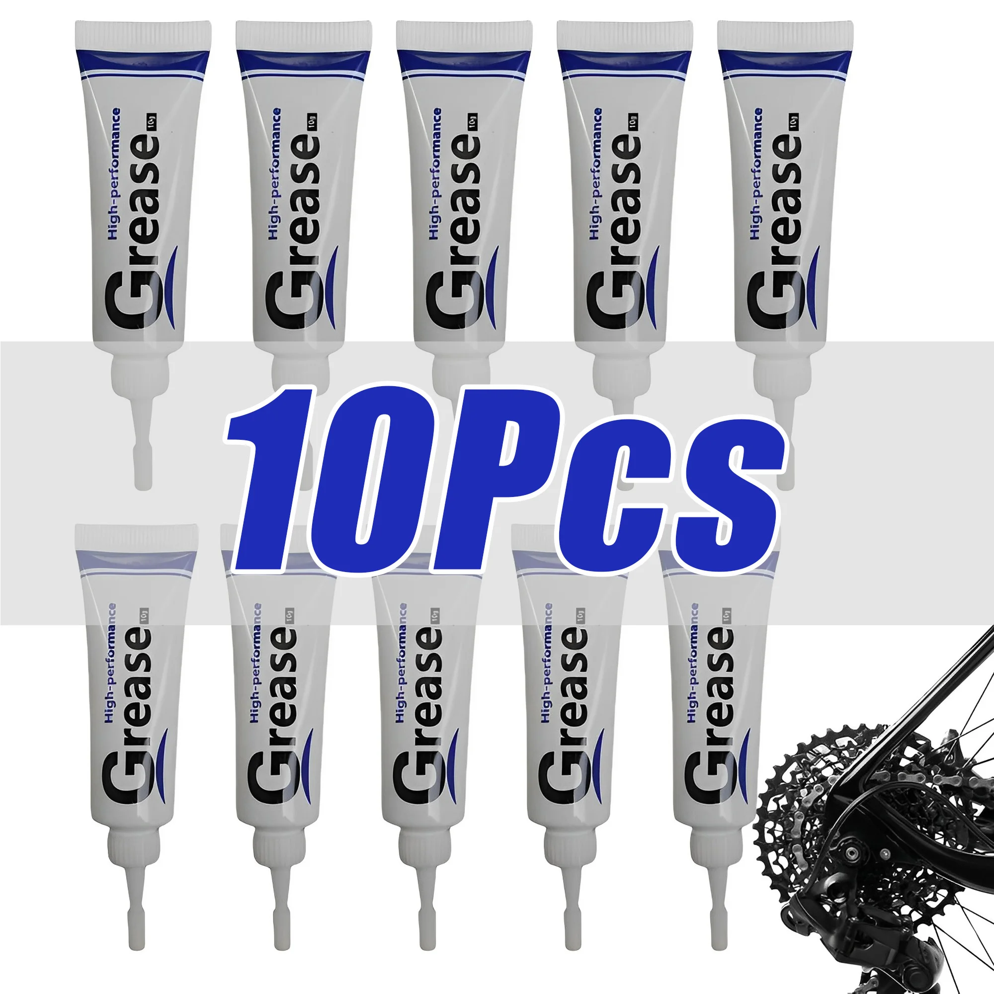 10Pcs Silicone Lubricant Grease Oil Bearing Lubrication Electronic ...