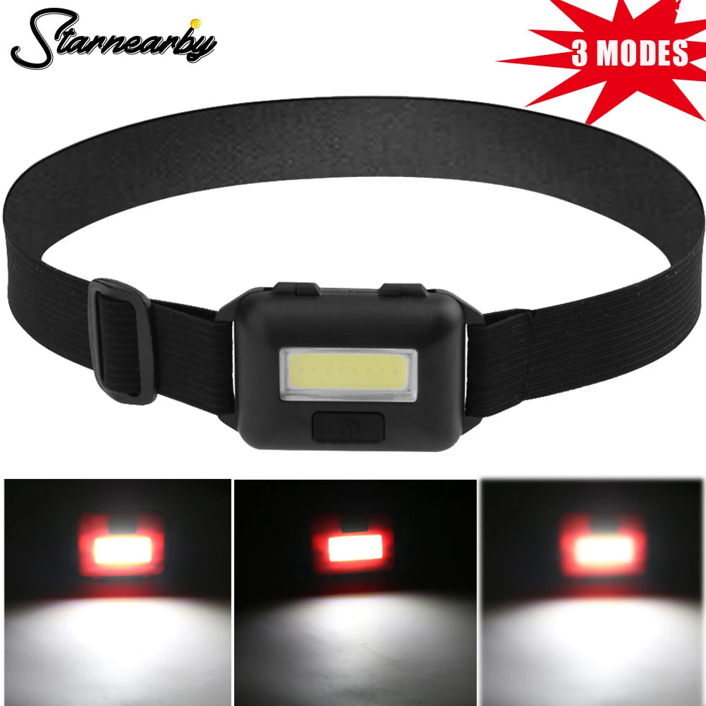 Mini Cob Led Headlight Headlamp | Cob Light Waterproof Headlight - Mini ...